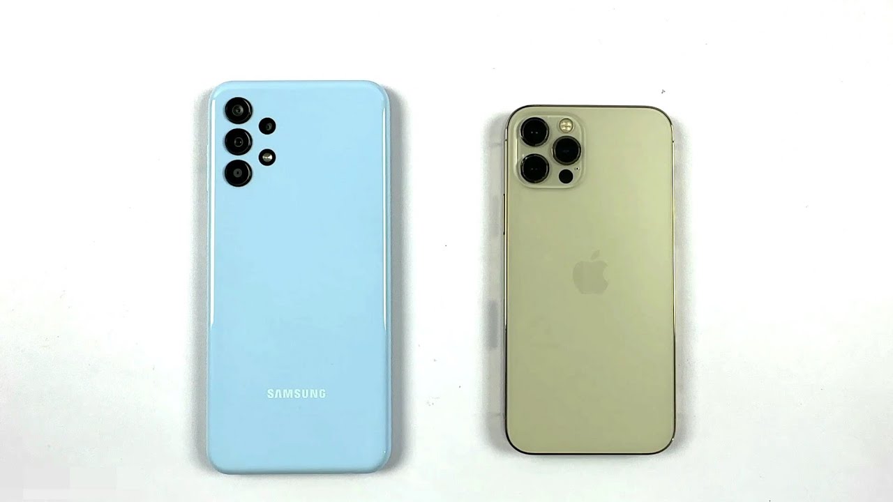 iPhone 14 Pro Vs Samsung Galaxy A13 Speed Test in 2023 - YouTube