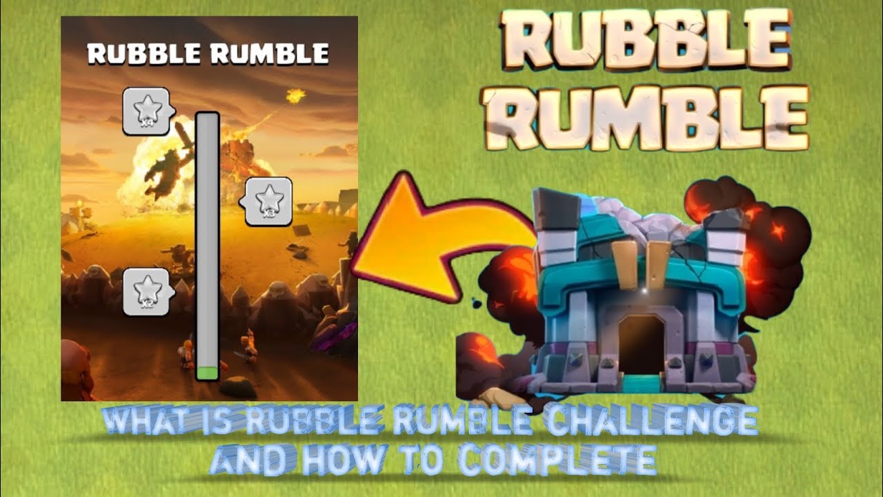 HOW to complete the RUBBLE RUMBLE challenge | all about the new ...