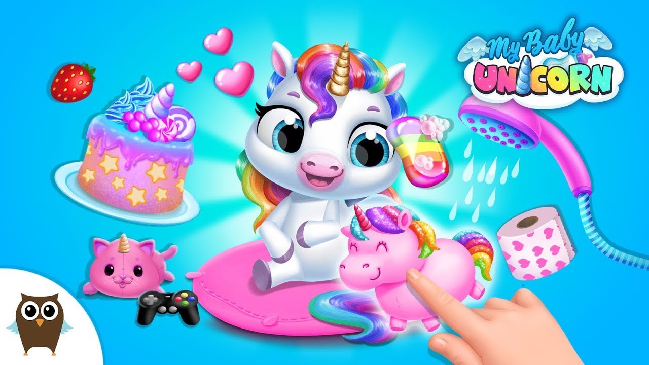 My Baby Unicorn Game | Kids Game| Baby Games | Hashi gaming - YouTube