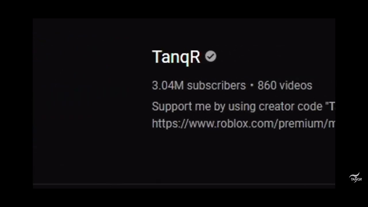 Tanqr was speedrunning to 4M subs. - YouTube
