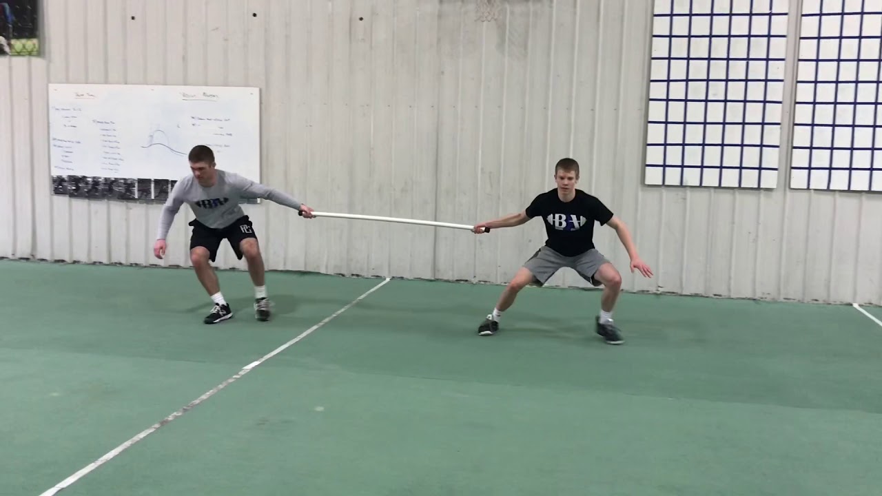 Partner Dowel Shuffle & Backwards Walk - YouTube