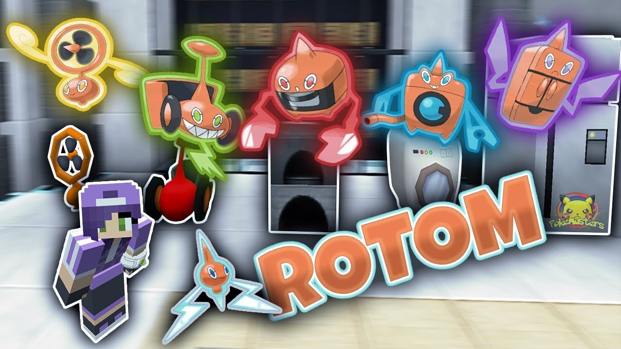 COMO CONSEGUIR TODOS LOS ROTOM EN PIXELMON | PIXELMON ONLINE - YouTube