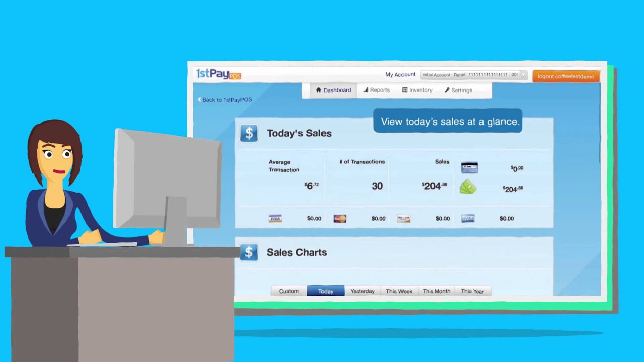 1st Pay POS from Summit Merchant Solutions - YouTube