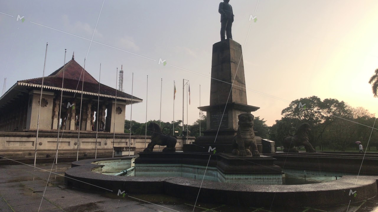 Colombo, Sri lanka, November 20, 2019, Independence square, Colombo 07 ...