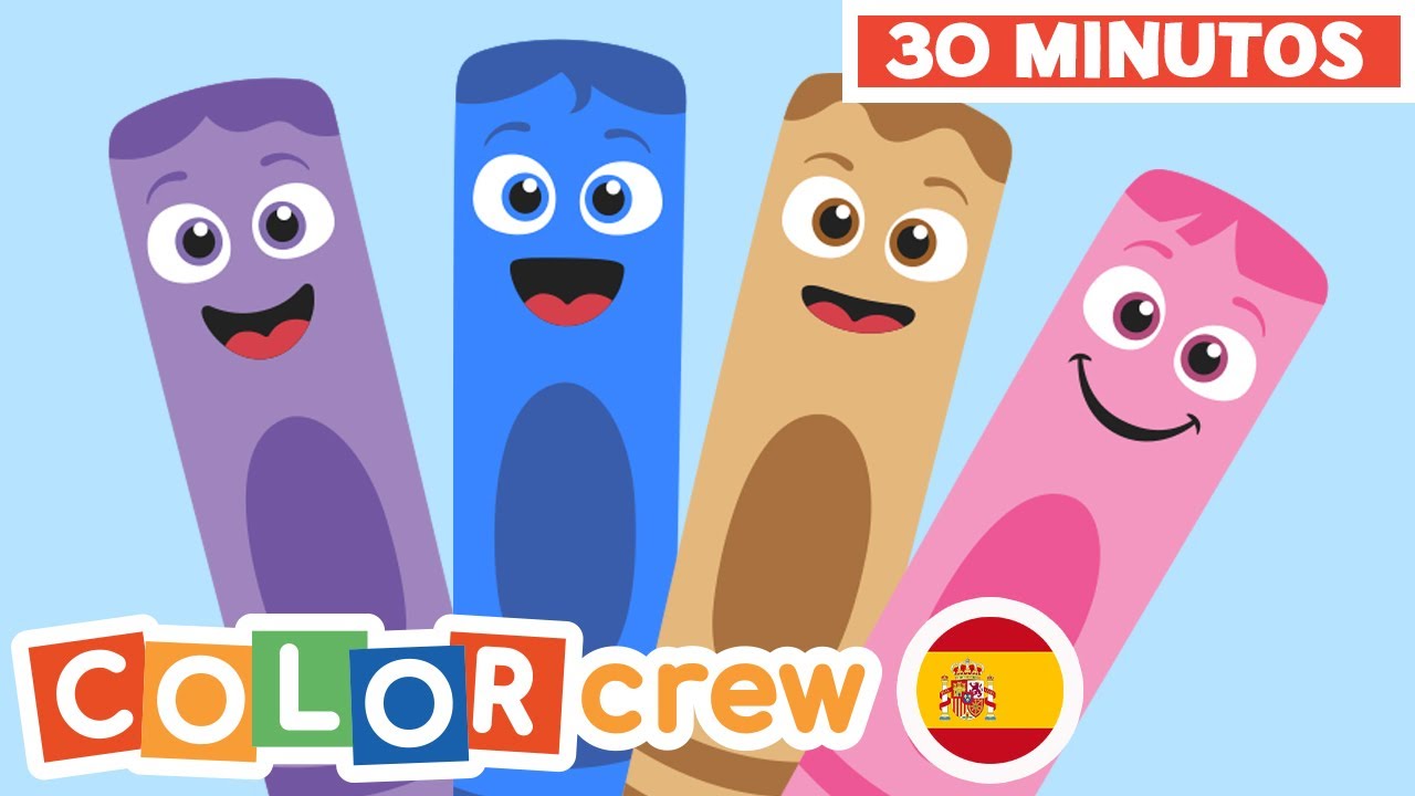 Colores en Español para niños | La Pandilla de Colores | todos los ...