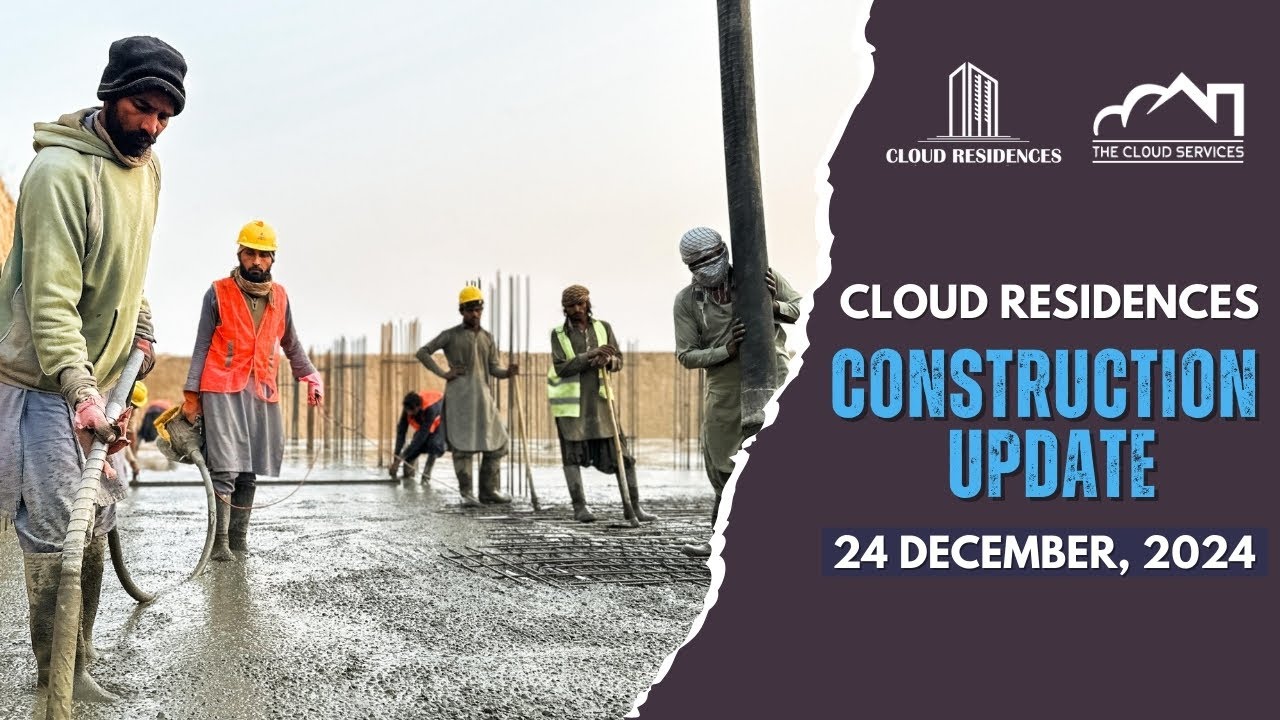 Cloud Residences | Concrete Pouring of Second Slab | Luxury High-Rise ...