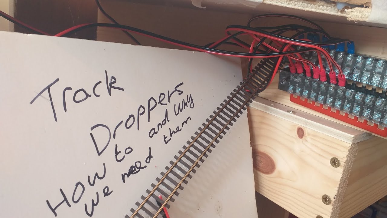 Track droppers? What are they and what are they for on a model railway ...