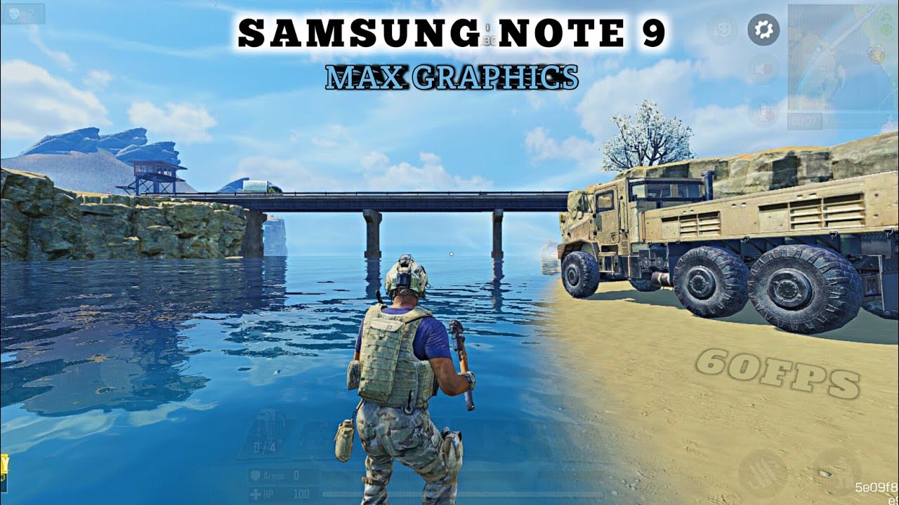 Samsung Note 9 Max Graphics COD Mobile - Snapdragon 845 60fps - YouTube