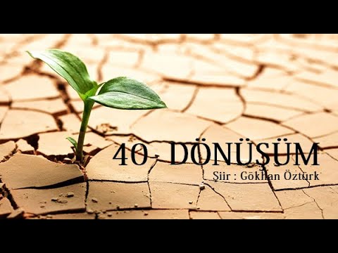 DÖNÜŞÜM  ( şiir dinle ,  şiir video , klip izle , edebiyat , sesli kitap ) 51/40