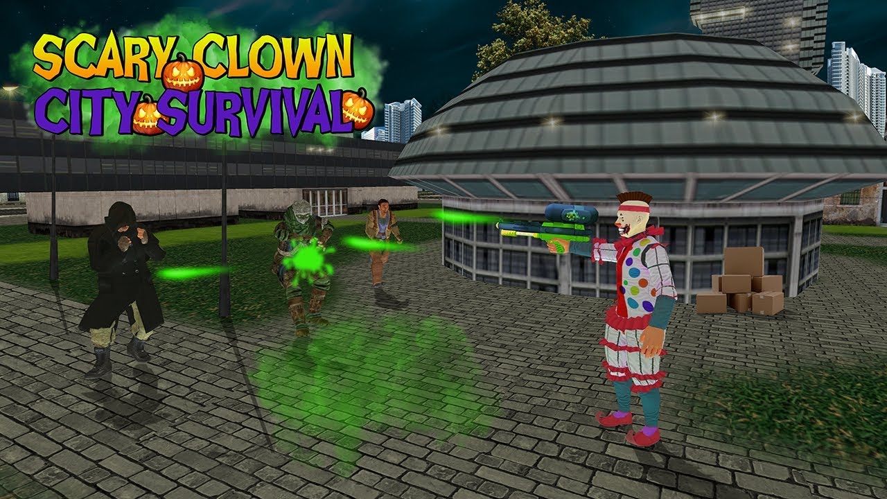 Scary Clown City Survival - YouTube