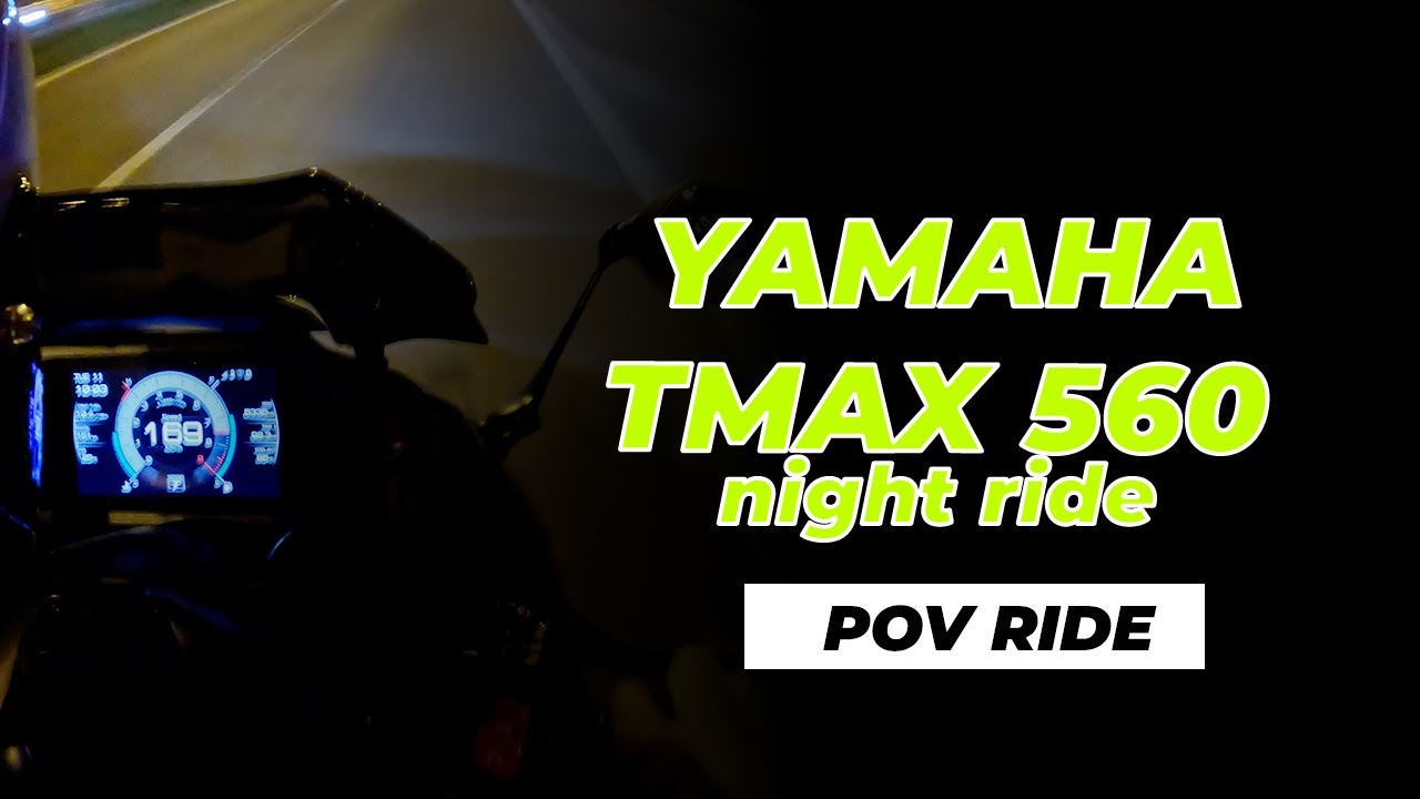 Night Ride | Yamaha Tmax 560 2022 | Termignoni | Malossi - YouTube