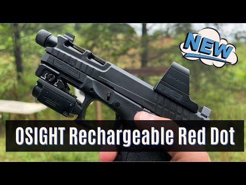OSIGHT by Olight 1st Rechargeable RMR Red Dot - YouTube