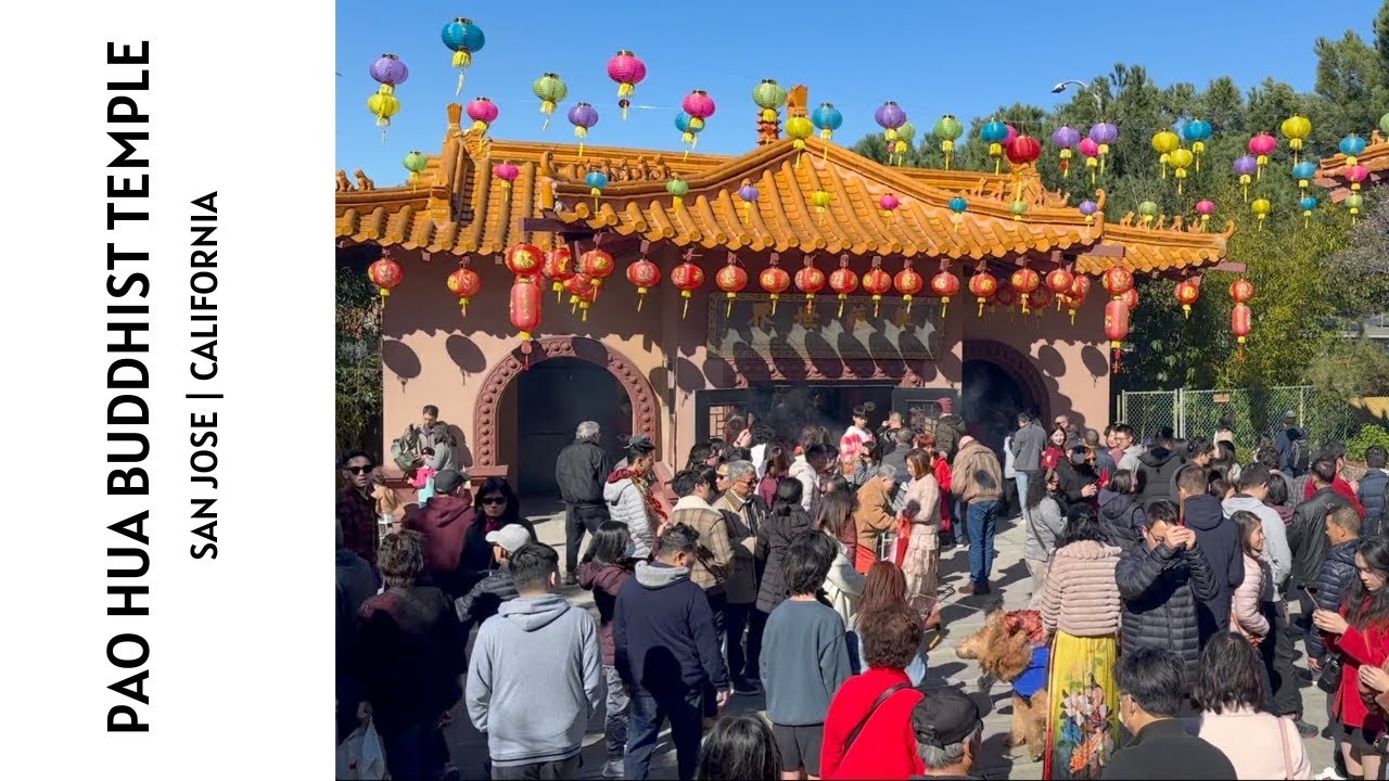 Most Beautiful Temple in San Jose, California: Pao Hua Buddhist Temple ...
