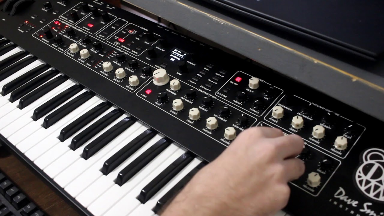 Episode 1: Some Percussive Exploration on the Prophet Rev2 - YouTube