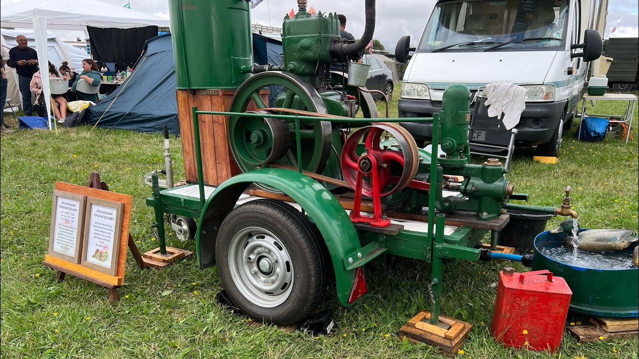 1928 Lister L type (6.5 hp) and Lister H2 Shallow-well pump (saved from ...