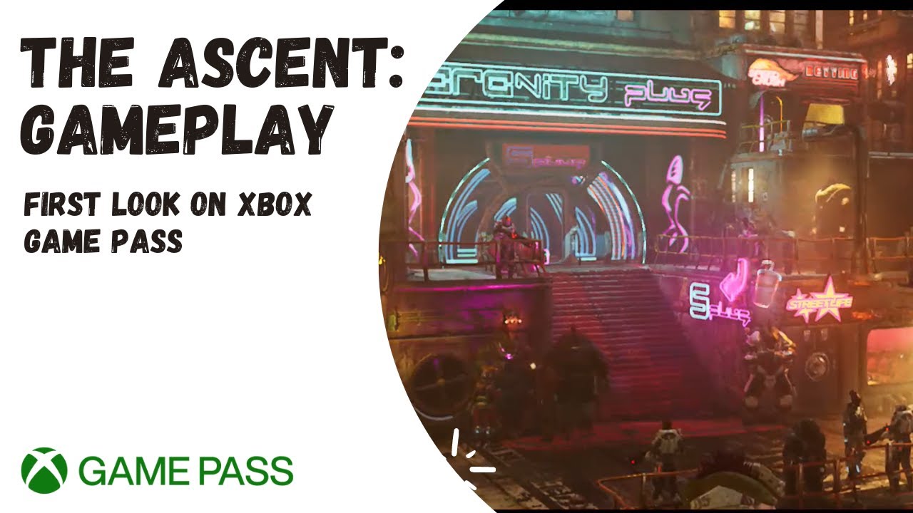 The Ascent: Xbox Gameplay. The First Level - YouTube