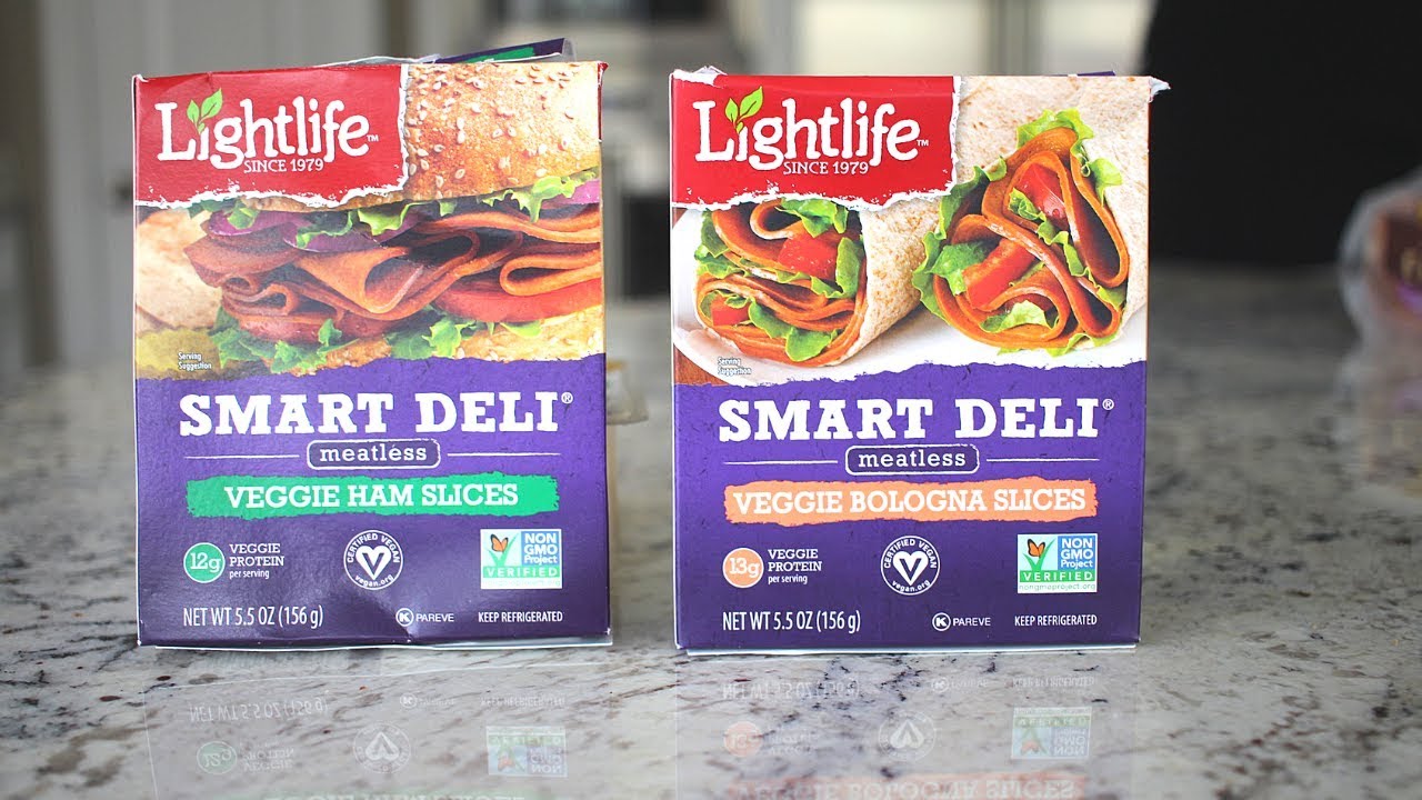 VEGAN DELI MEAT TASTE TEST!!! | LIGHTLIFE SMART DELI - YouTube
