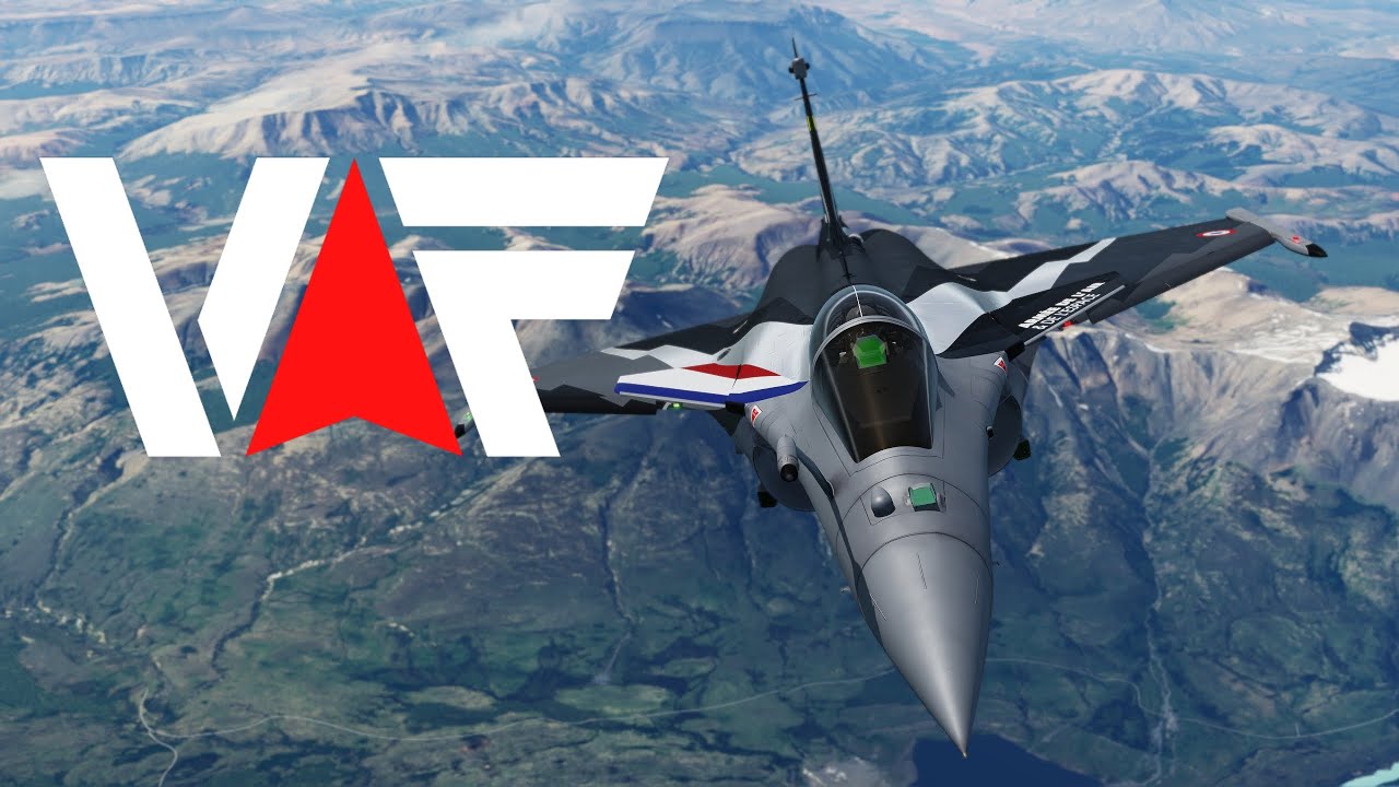 DCS World VIAF 2023 - Virtual Rafale Solo Display by Splitair - YouTube