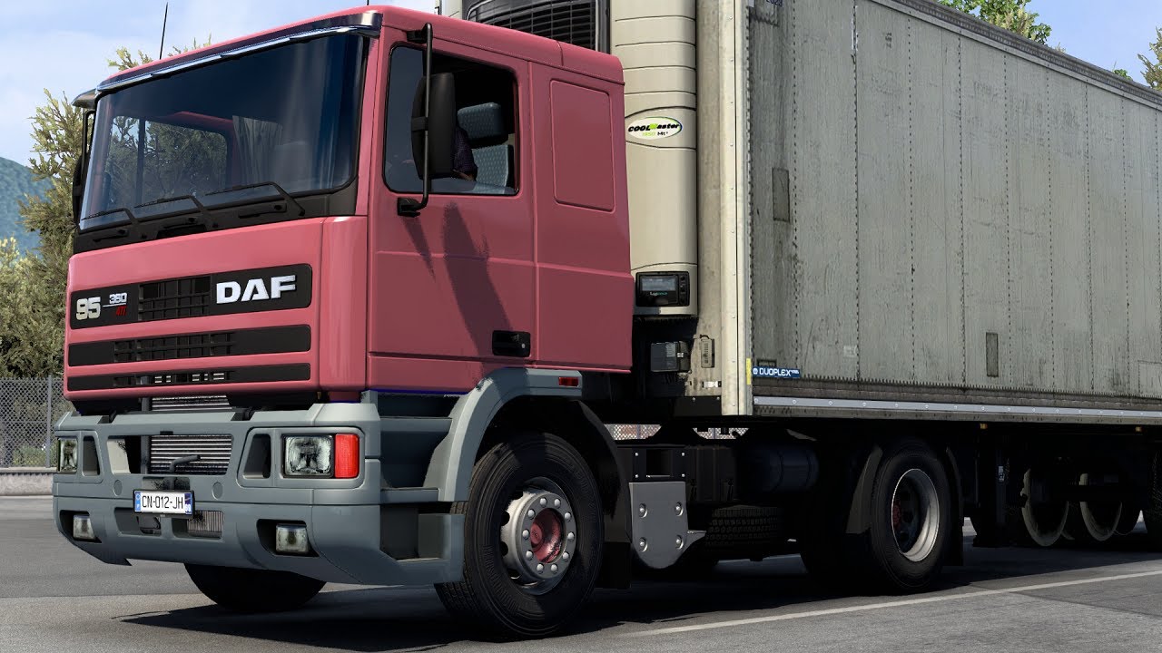 ets2 1.40 Sound Mod DAF 95 ATI - YouTube