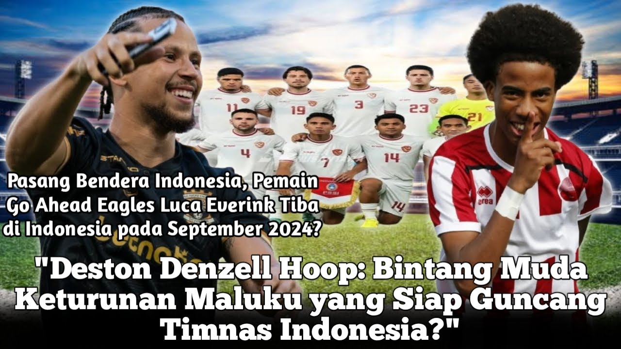 Pasang Bendera Indonesia, Pemain Go Ahead Eagles Luca Everink Tiba di ...