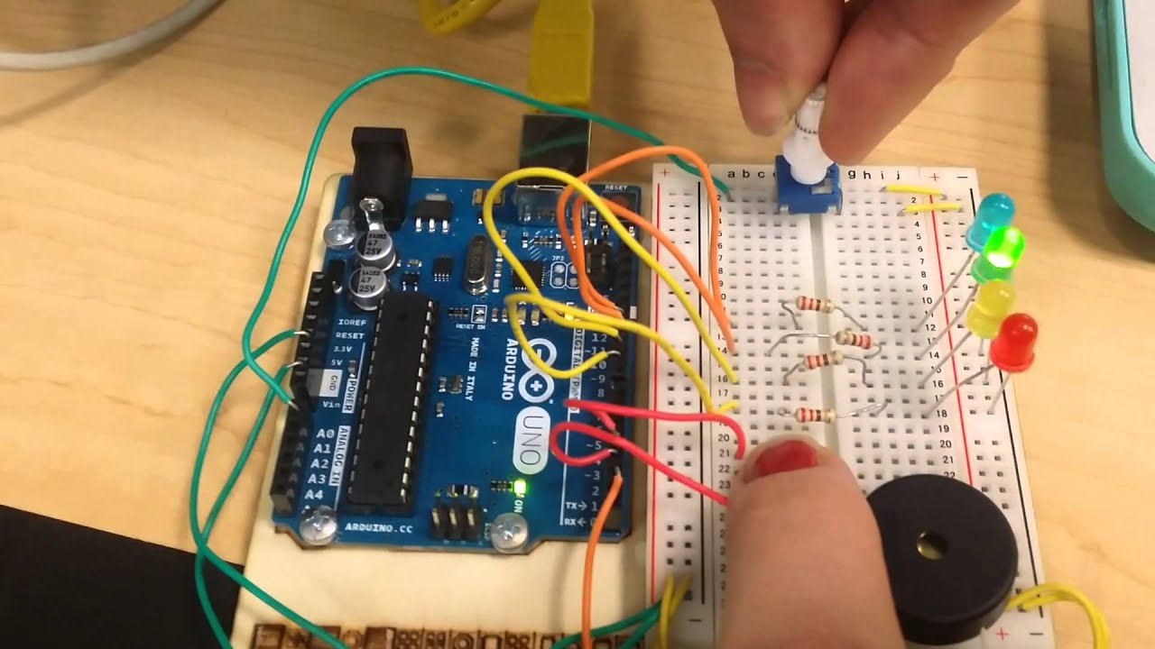 Arduino Capacitive Potentiometer - YouTube