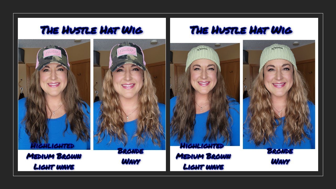 The Hustle Wig | WAVY Human Hair Hat Wig! Learn about these wigs with ...