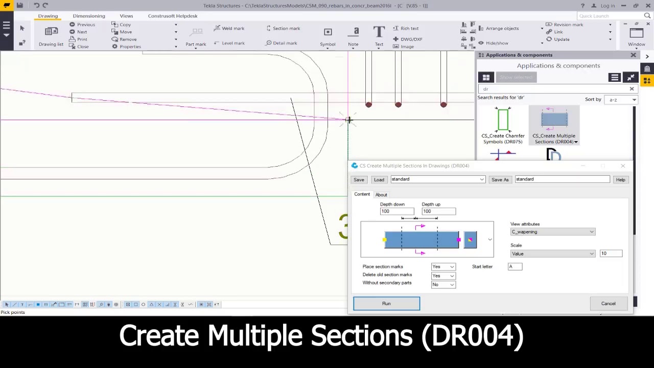 Create Multiple Sections DR004 - YouTube