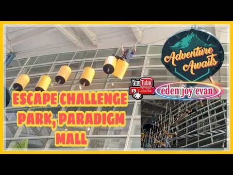ESCAPE CHALLENGE PARK, PARADIGM MALL - YouTube