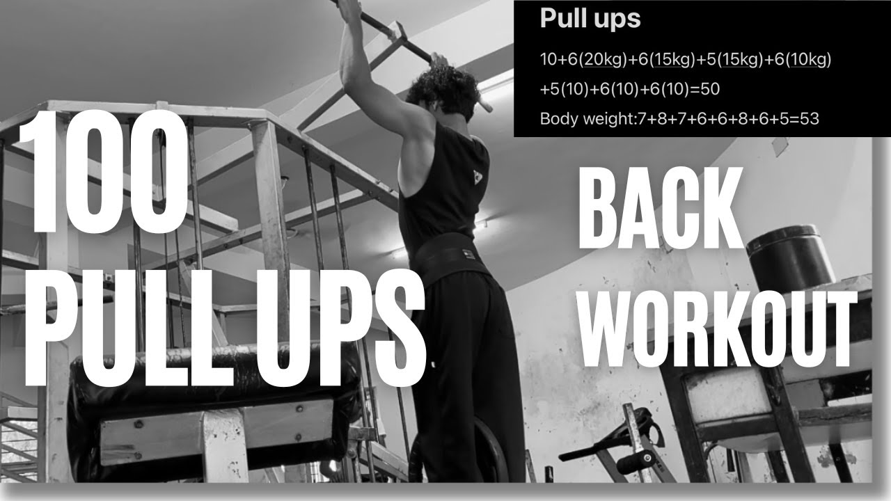 Back Workout ( Did 100 pull ups) || Meditation,yoga ,Bhagavad gita ...