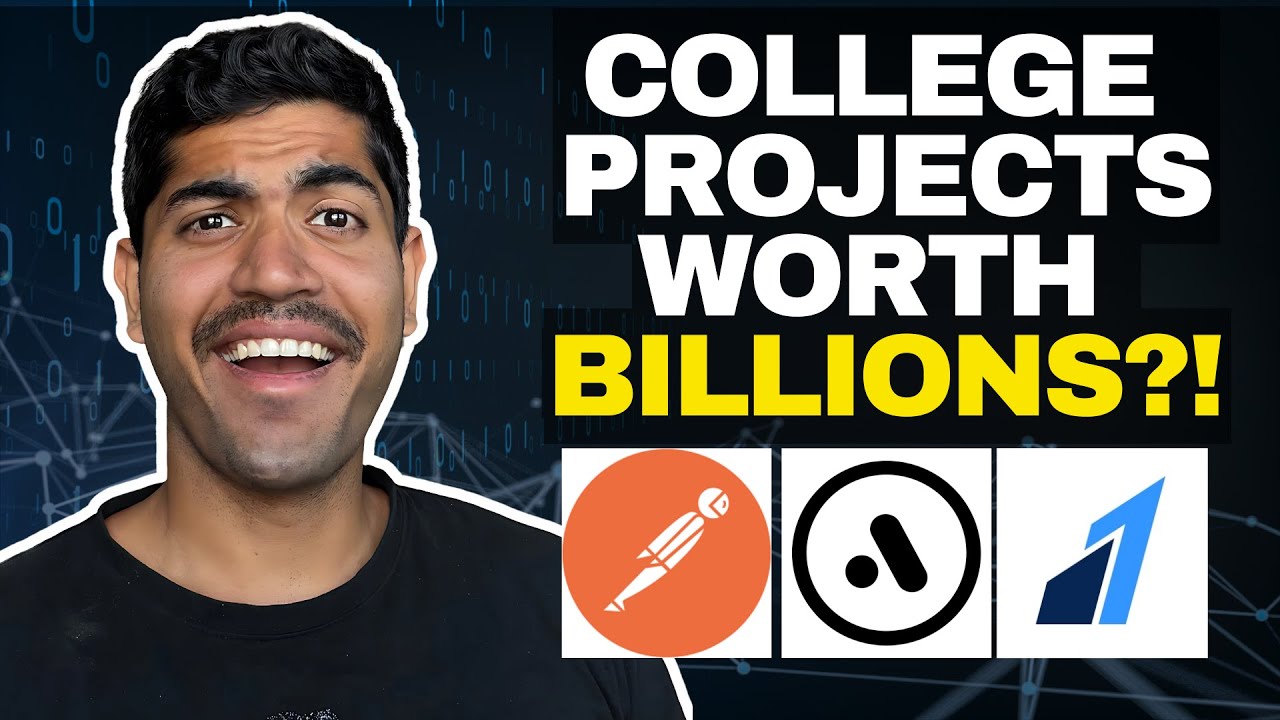 These College Projects Became HUGE StartUps & How Yours Can, Too! - YouTube