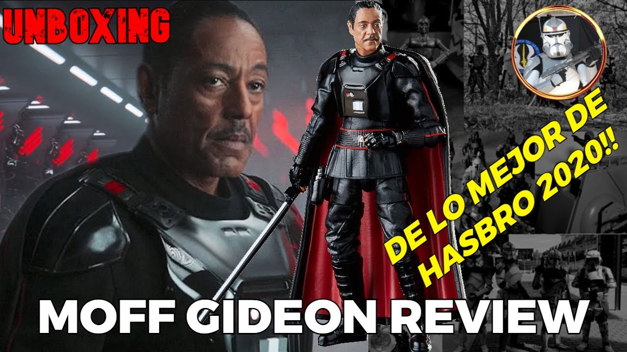 MOFF GIDEON TVC - FIGURAS Y UNBOXING DE STAR WARS POR WOLFFE COLLECTION ...
