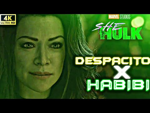 DESPACITO X HABIBI - She Hulk EDIT 💚 [] HACKER 😇