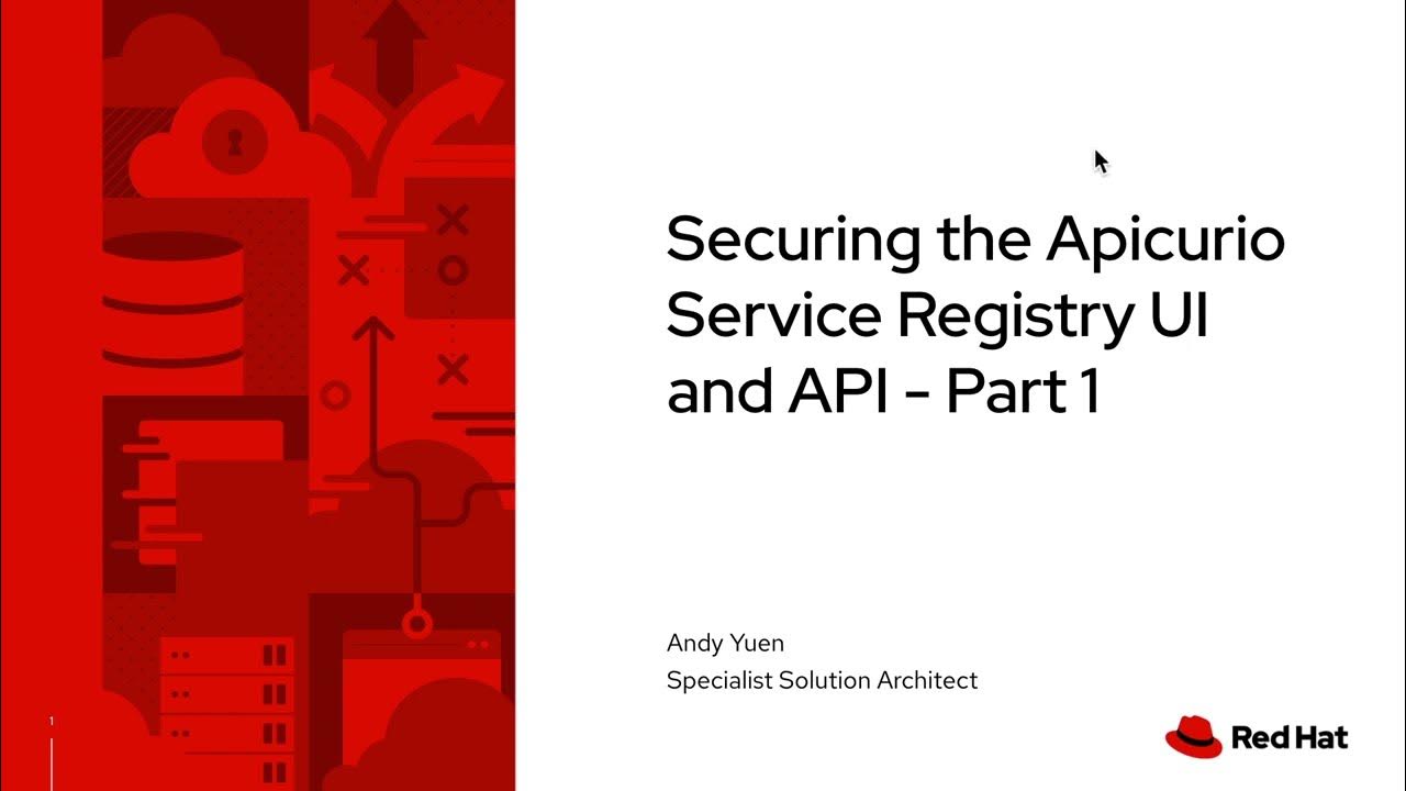 Securing the Apicurio Service Registry UI and API - Part 1 - YouTube