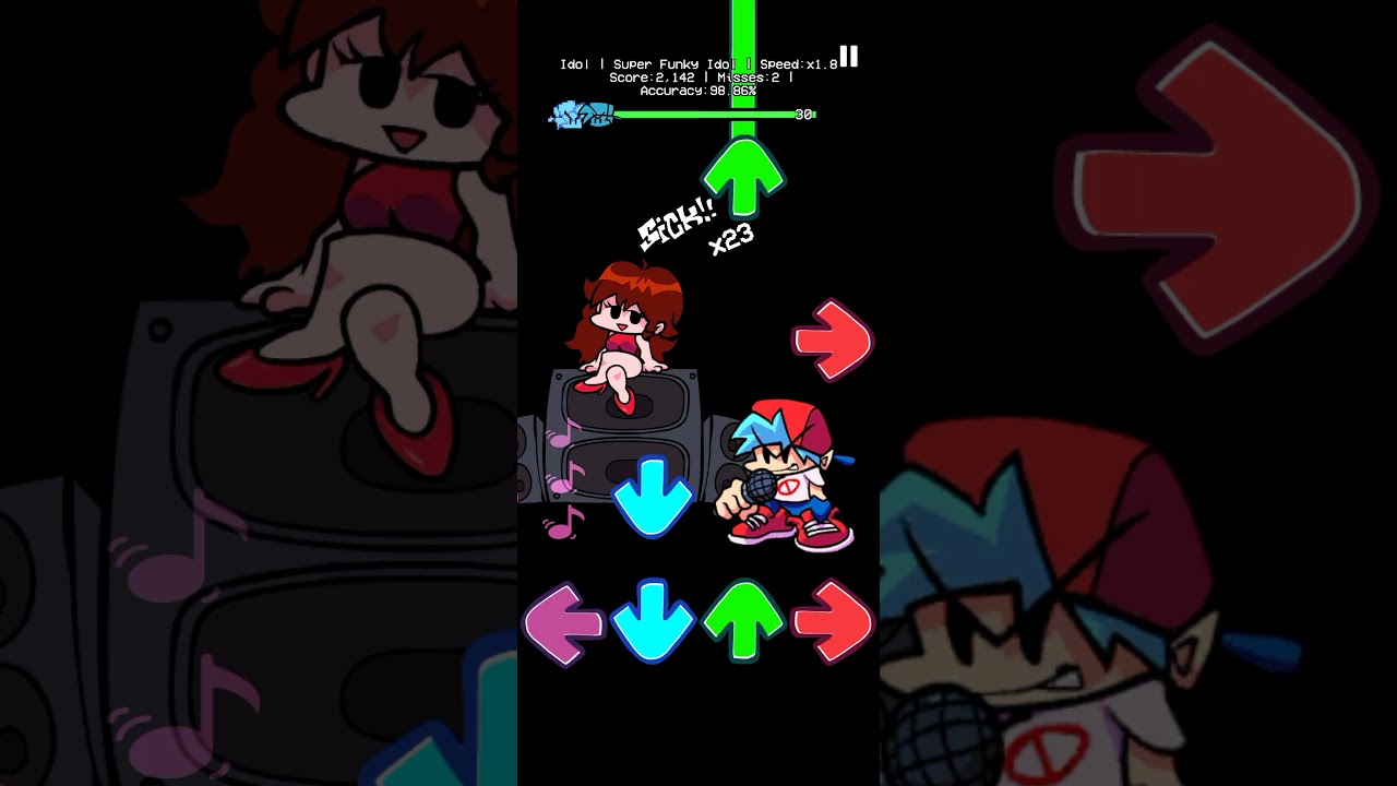 fnf vs Idol pixel boyfriend - YouTube