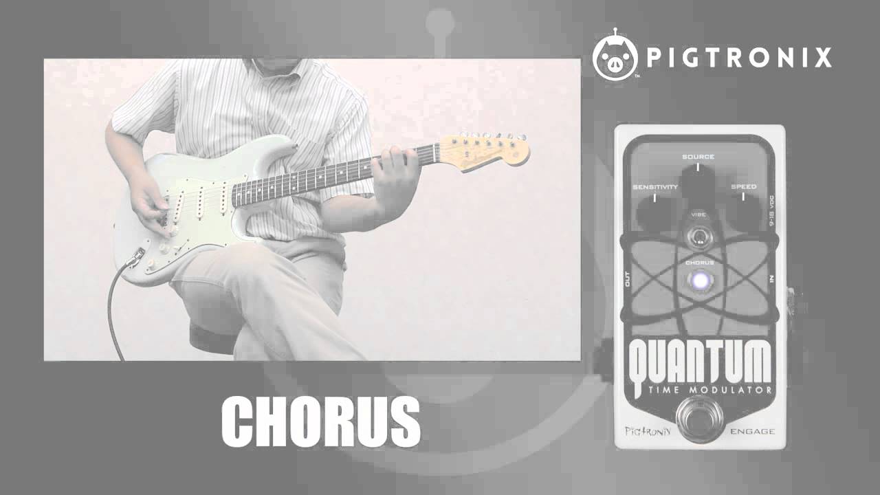 PIGTRONIX / ギター用エフェクター Quantum Time Modulator - YouTube