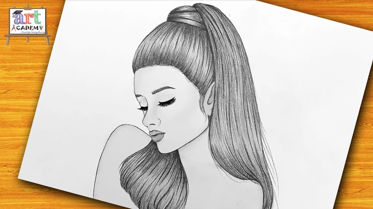 A Cute Face - Drawing Tutorial || How to draw a girl - Step by step ...