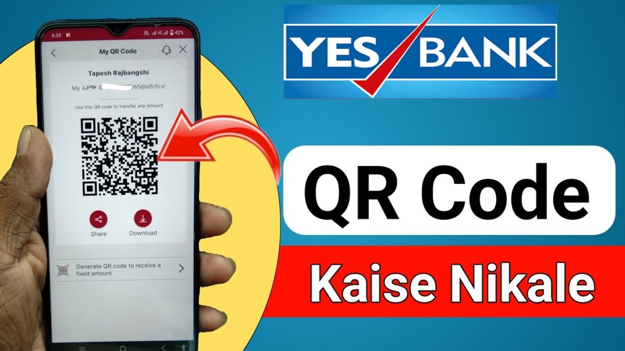 iris Yes Bank QR Code Kaise Nikale Yes Bank Ka QR Code Kaise Nikale ...