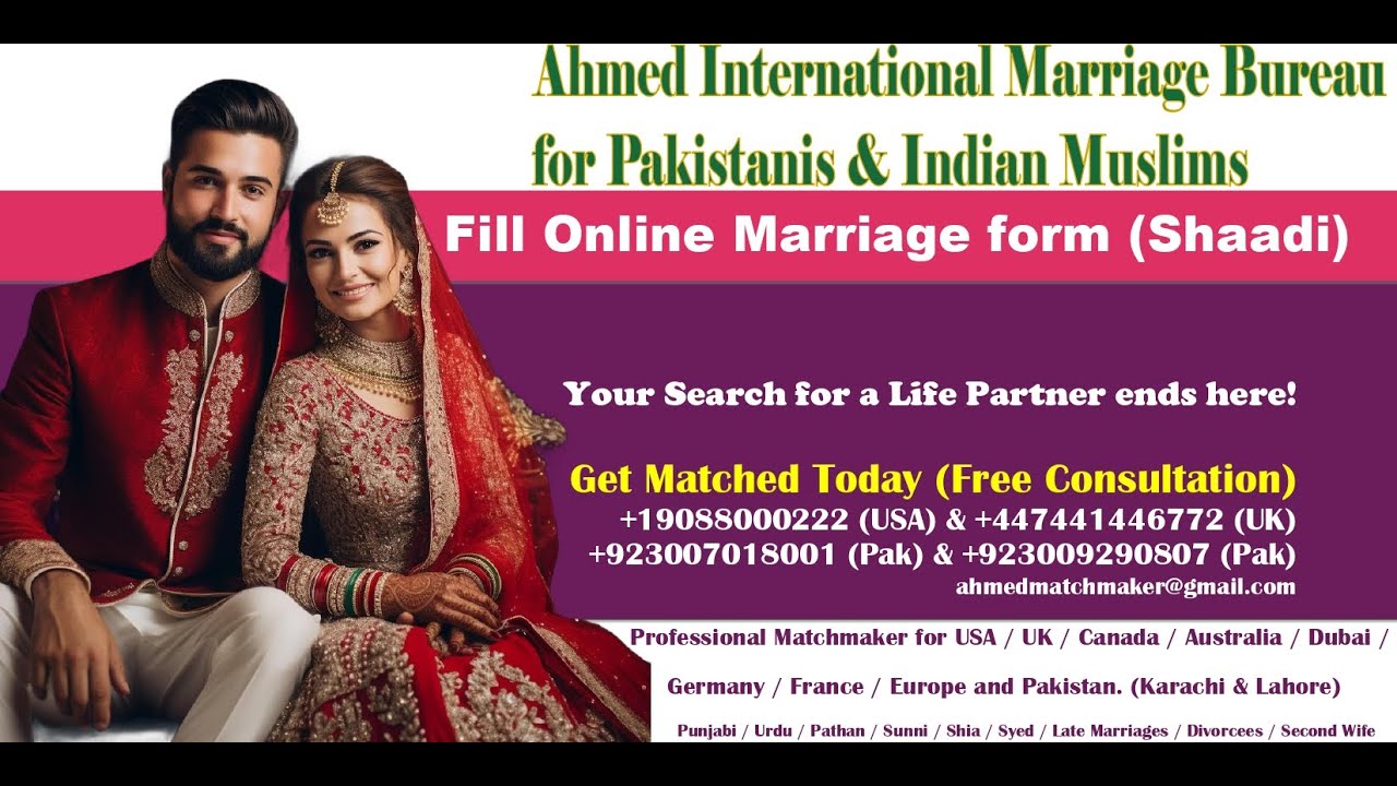 Pakistani Matrimony in USA, UK, UAE, Canada, Australia, Dubai, France ...