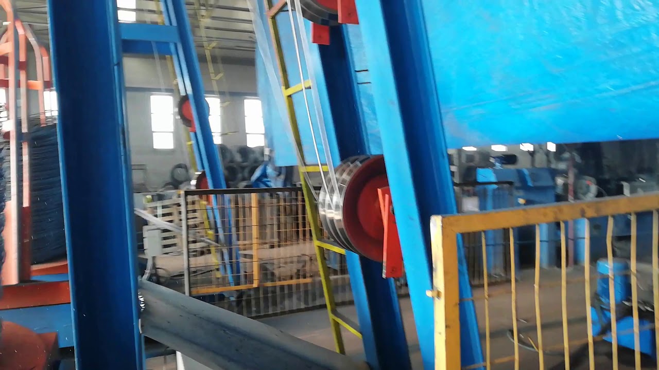 Mekosan - cold rolling wire drawing machine - YouTube