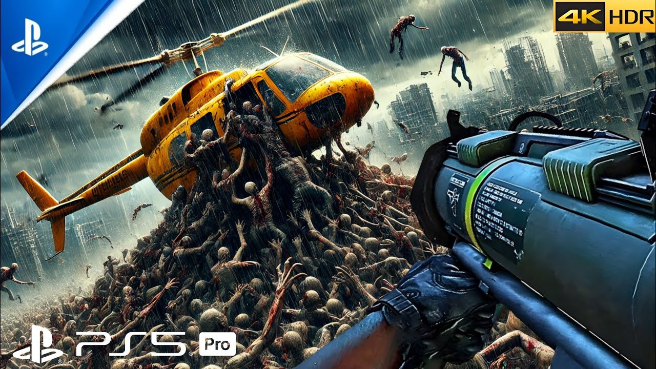 HORROR OF ZOMBIE APOCALYPSE (PS5 PRO) Realistic Ultra Graphics Gameplay ...