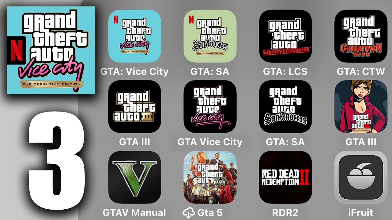 Grand Theft Auto Vice City: The Definitive Edition - Gameplay ...