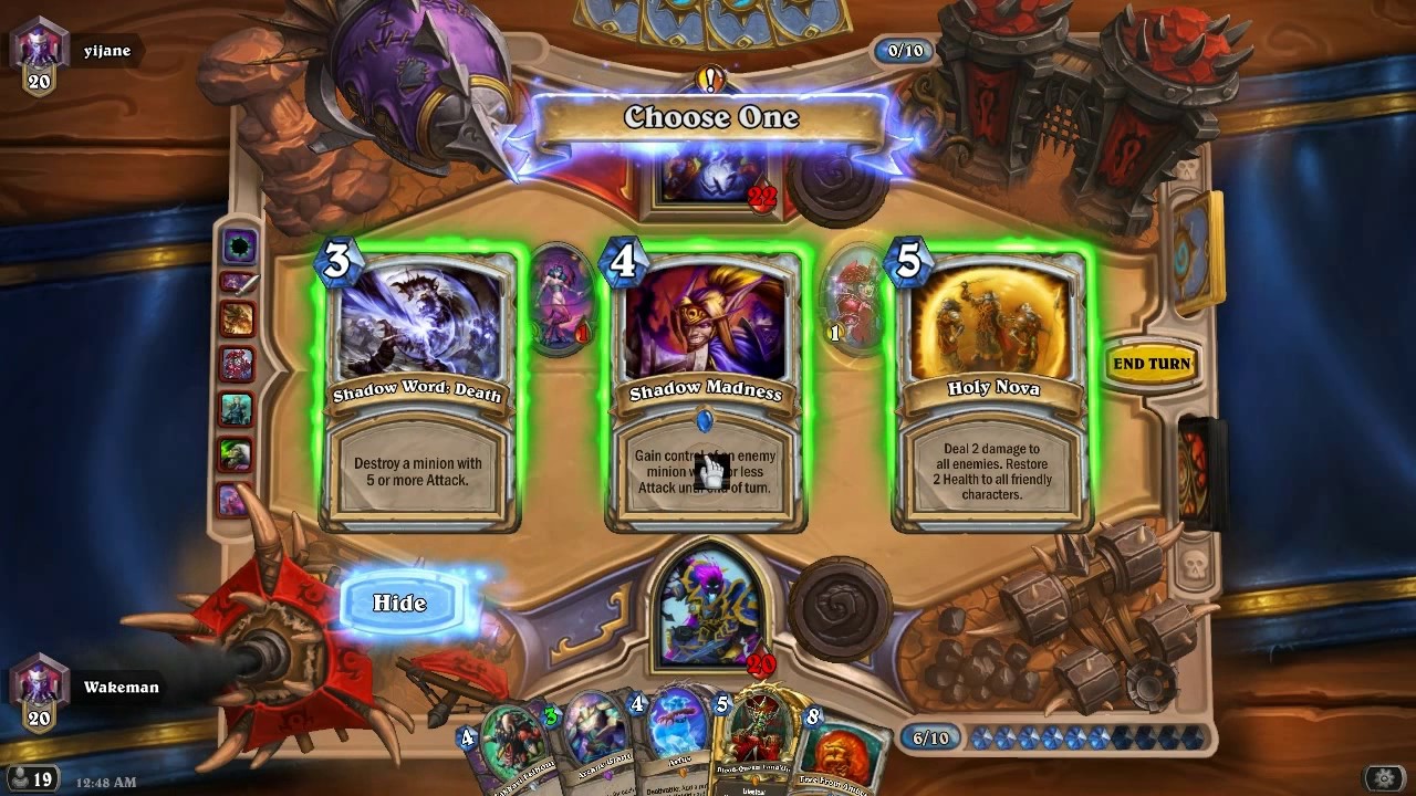 Hearthstone: KotFT new card type: Hero card: Shadowreaper Anduin ...