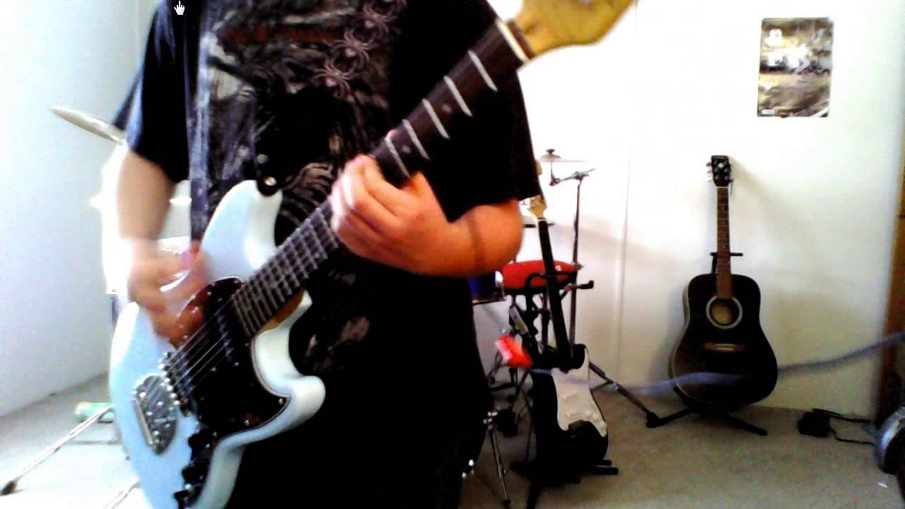 Nirvana - Breed (Cover) Raven Rg100, Jay Turser Mg - YouTube