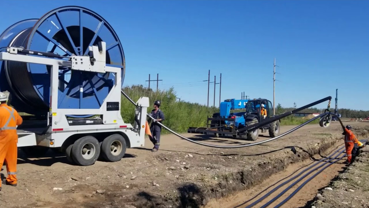 HV Cable Installation - YouTube