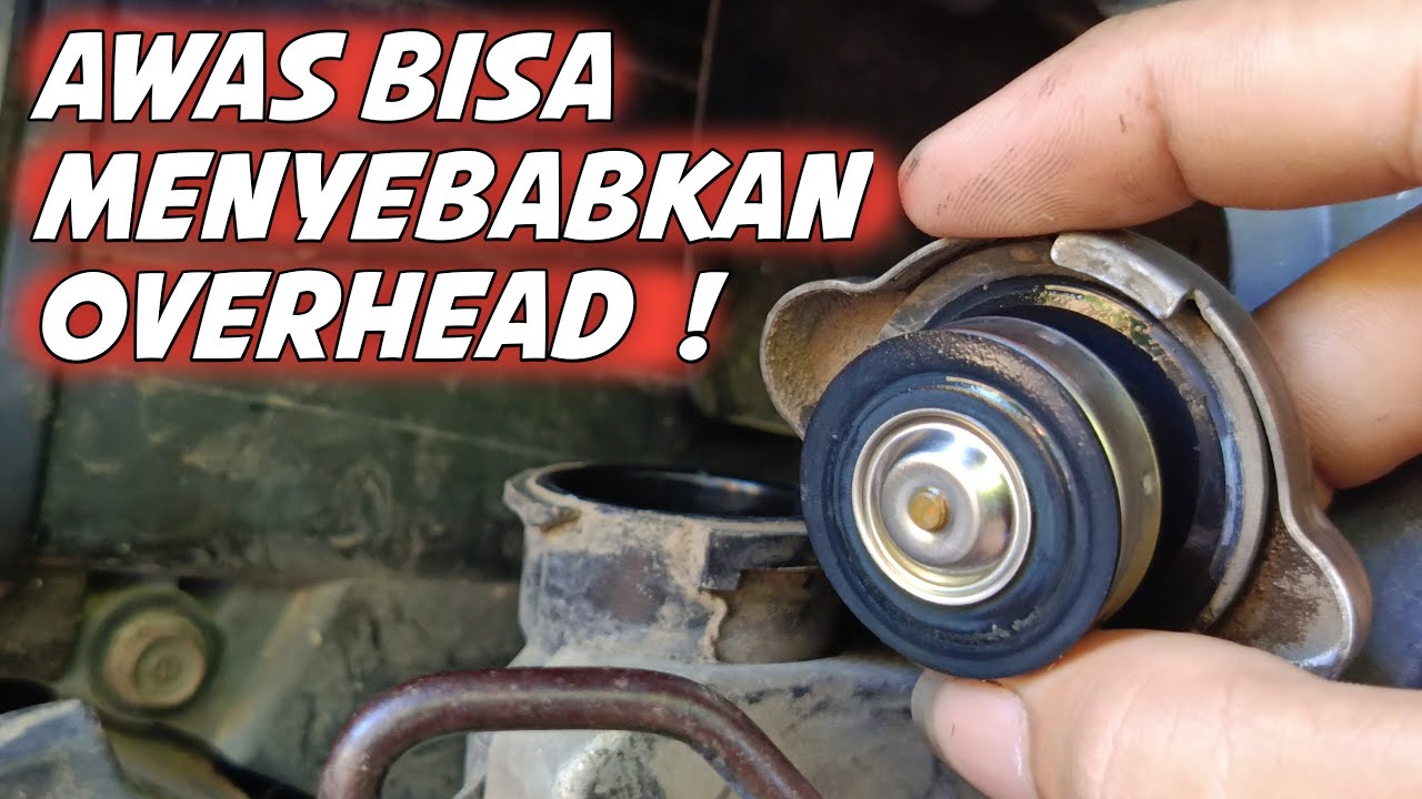 Cara memeriksa tutup radiator dengan cara manual - YouTube