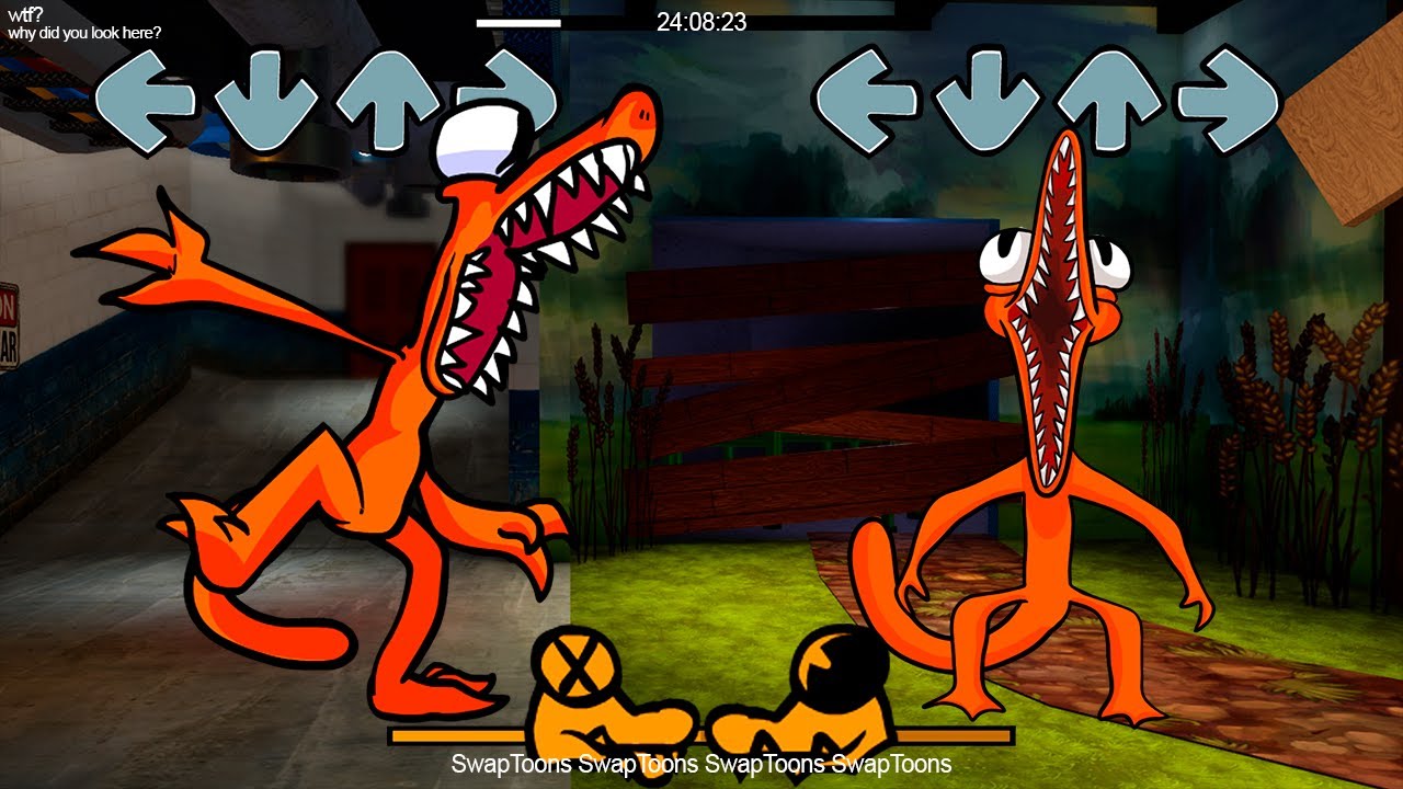 Rainbow Friends New Orange VS My Orange | Friday Night Funkin Mod ...