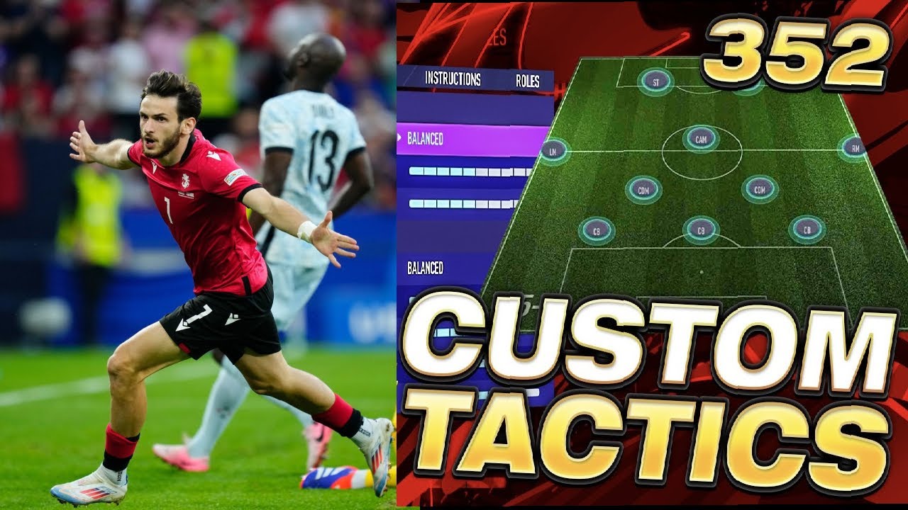 BEST POST PATCH META 352 CUSTOM TACTICS | WIN MORE GAMES- FC 24 ...