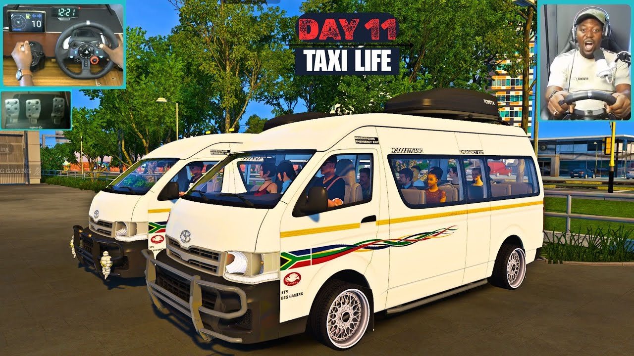 Toyota HiAce Journey: Driving from MTN Taxi Rank to the Next Stop ...