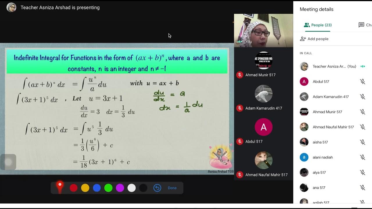 INTEGRATION : Indefinite Integral & Finding Equation of Curve from ...