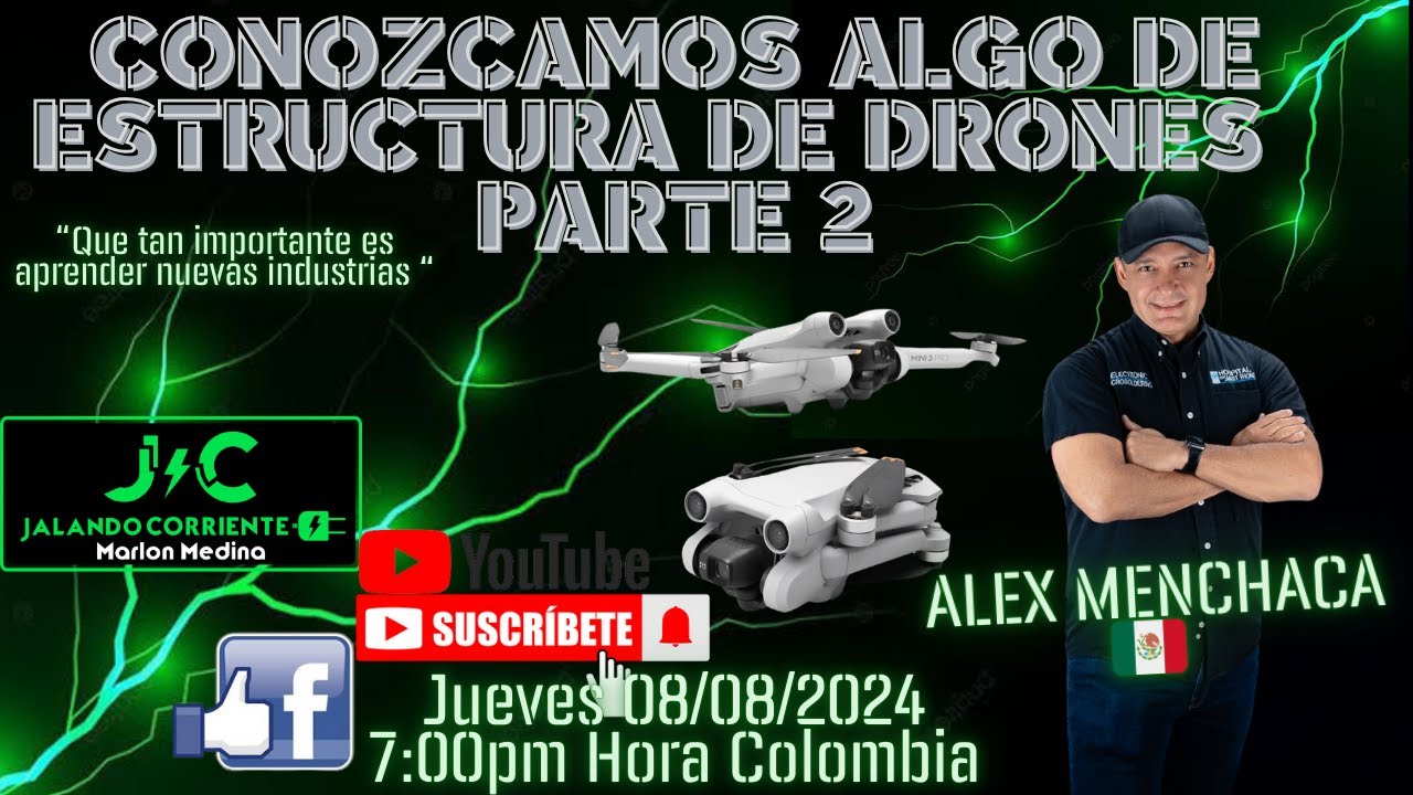 🔴ESTRUCTURA DE DRONES PARTE 2 (ALEX MENCHACA)🔴 - YouTube